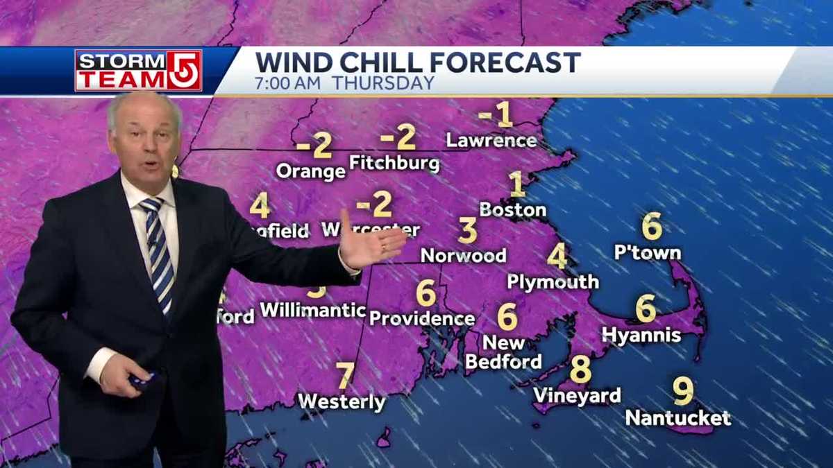 Video: Very windy, chilly Thursday morning ahead