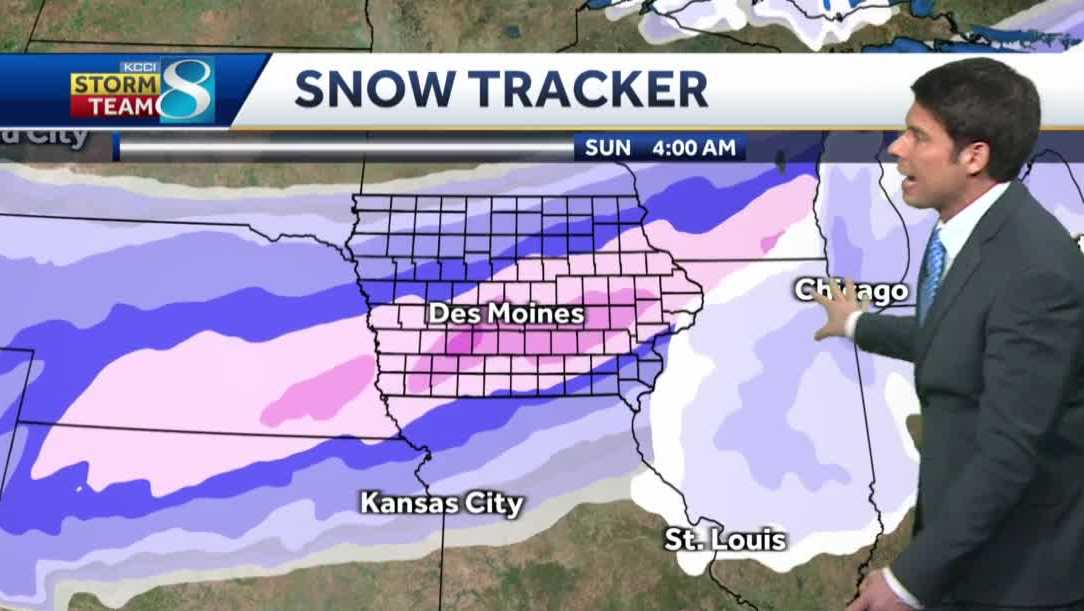 KCCI weather forecast 5 pm Dec. 28