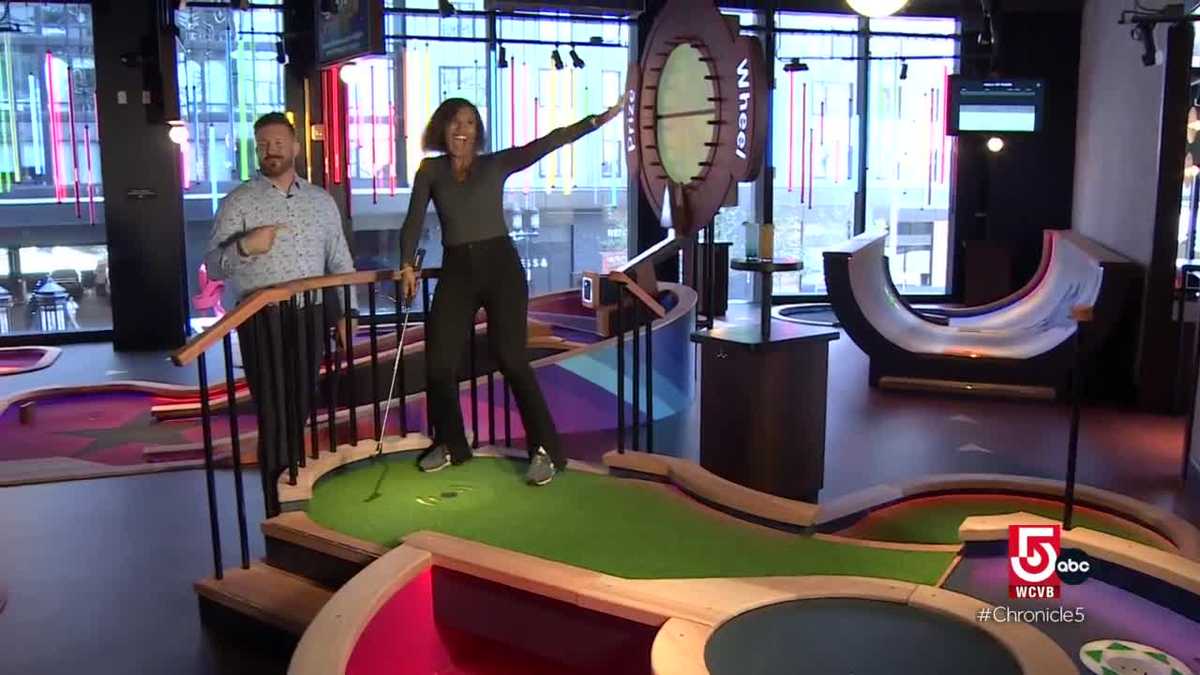 New mini golf game mixes tradition with technology