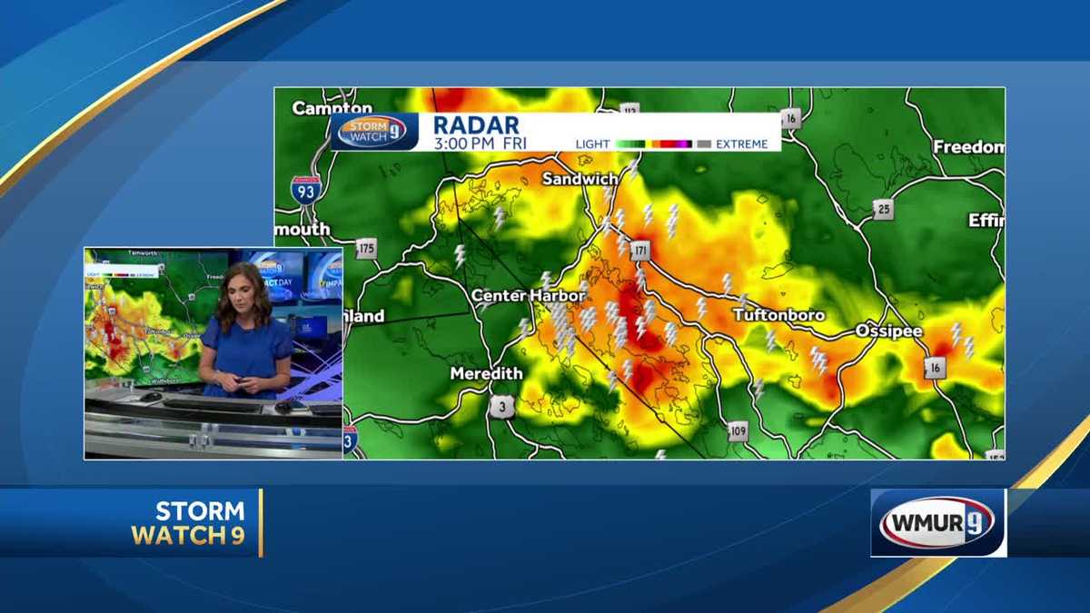 NH forecast video: Severe thunderstorm watch in effect