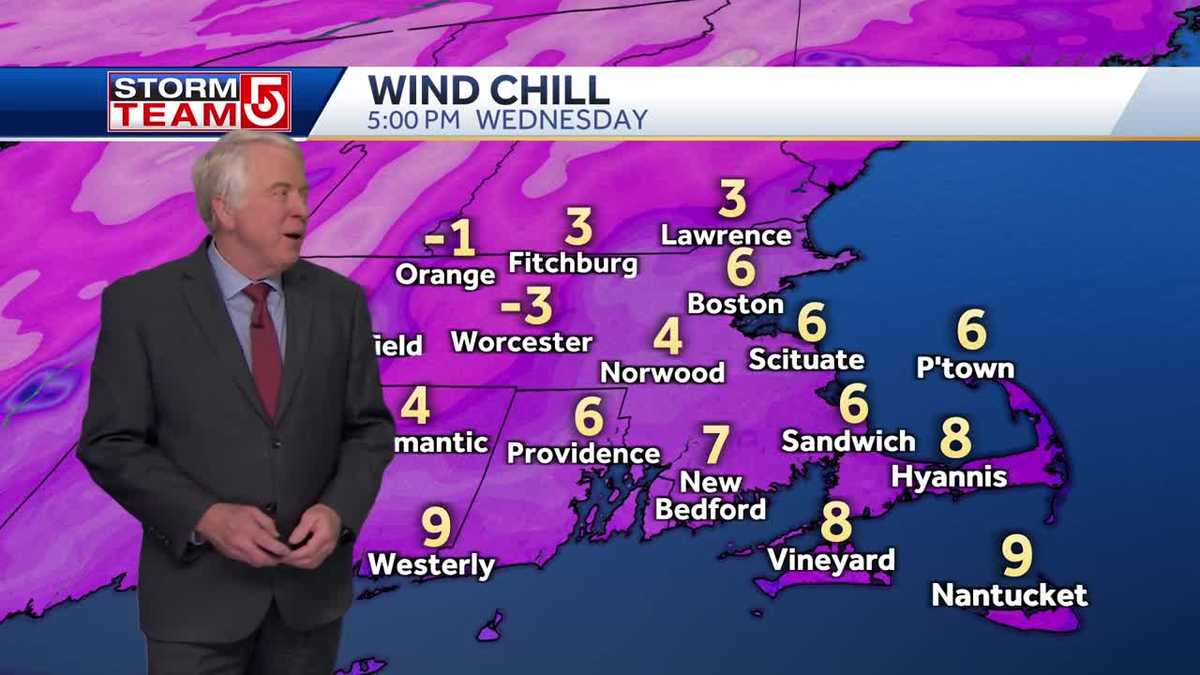 Video: Cold, windy weather Wednesday, Thursday, possible snowy weekend