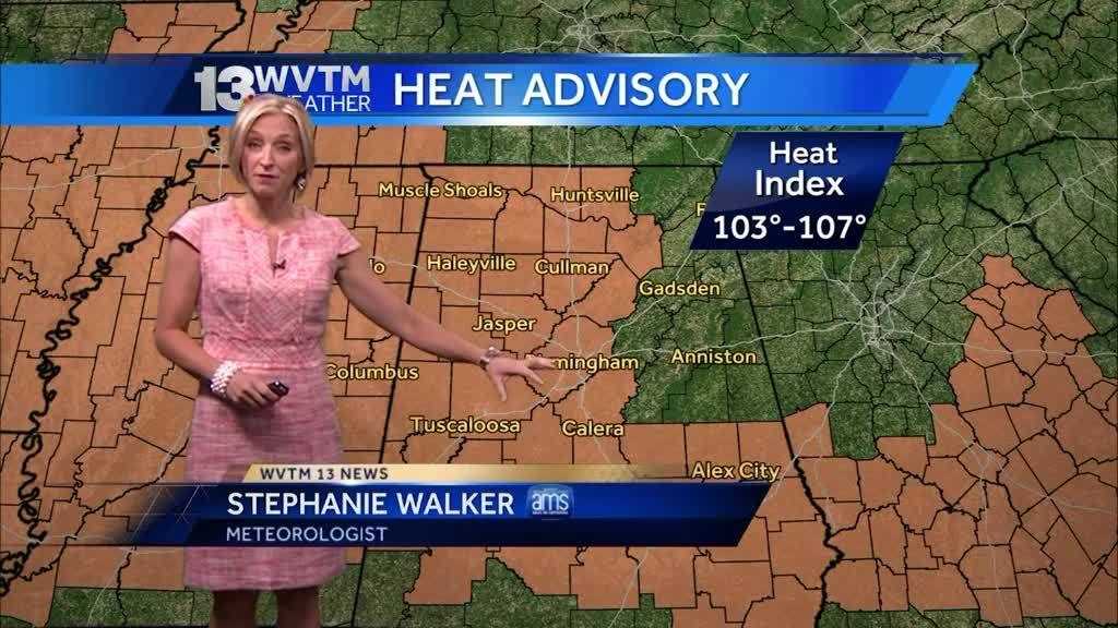 Meteorologist Stephanie Walker with your 30 second #WeatherOnTheGo