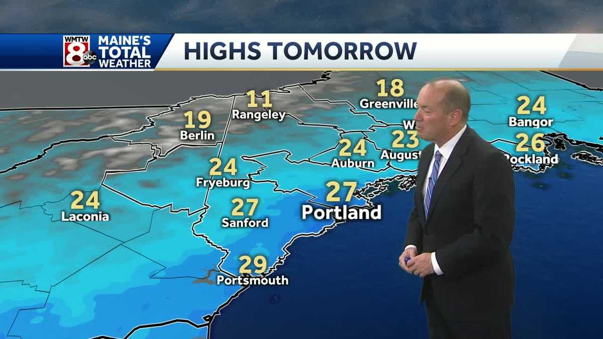 Sunshine returns along with colder temperatures through midweek