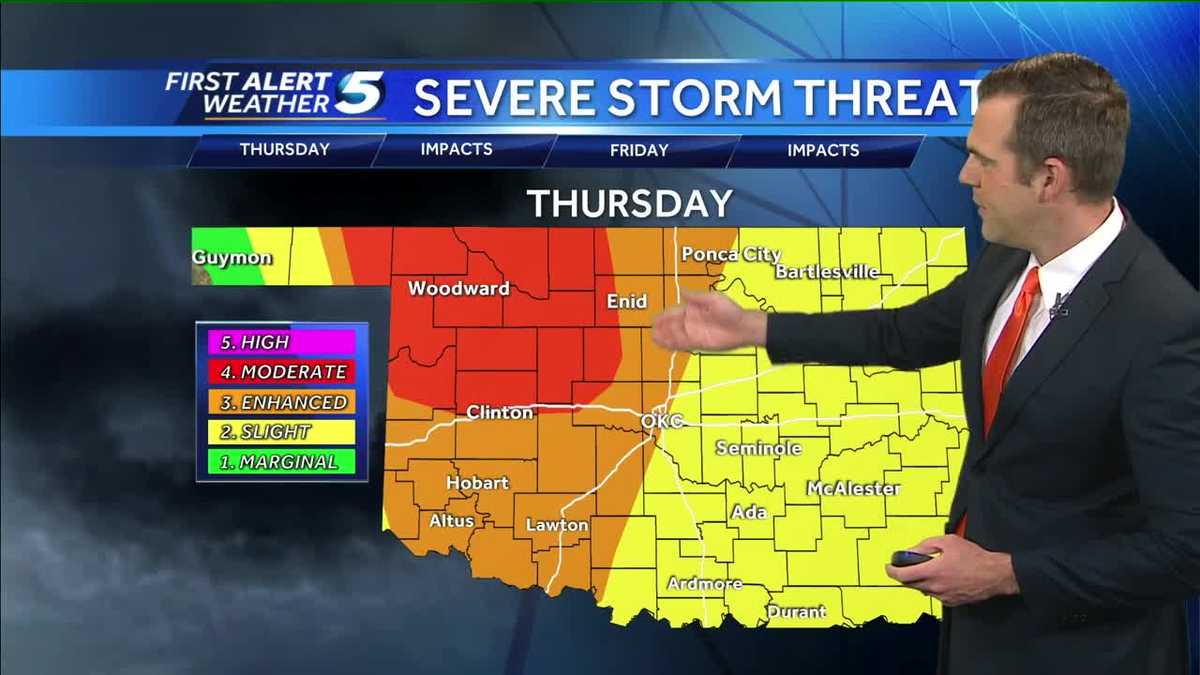 Forecast: Dangerous severe weather returns Thursday
