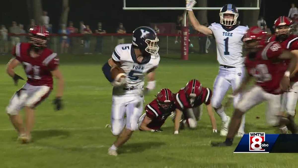 Freeport, Windham and York football teams win