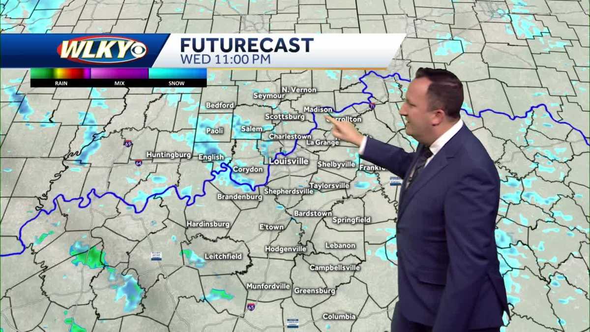 Cold & breezy Thursday, a few snow showers