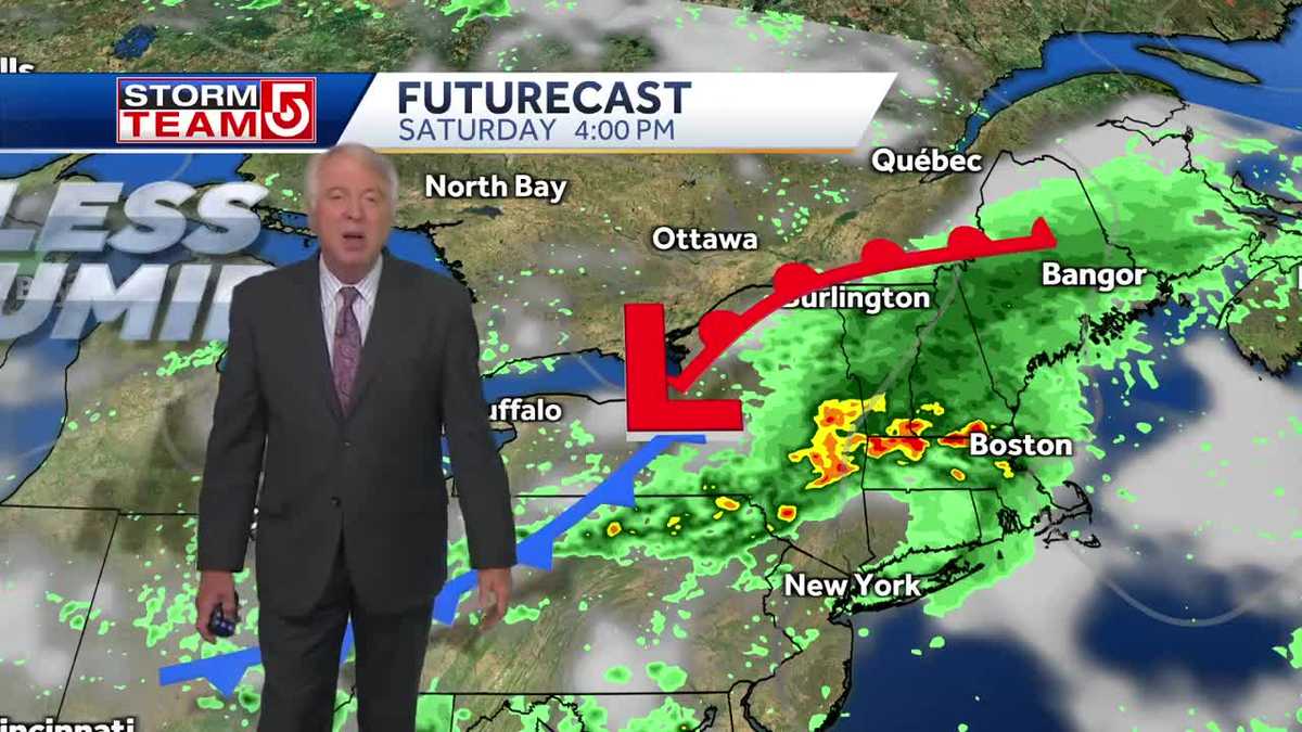 Video: Intense heat returns; Storms on Saturday