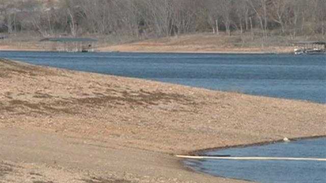 Recent showers improve water levels at Beaver Lake