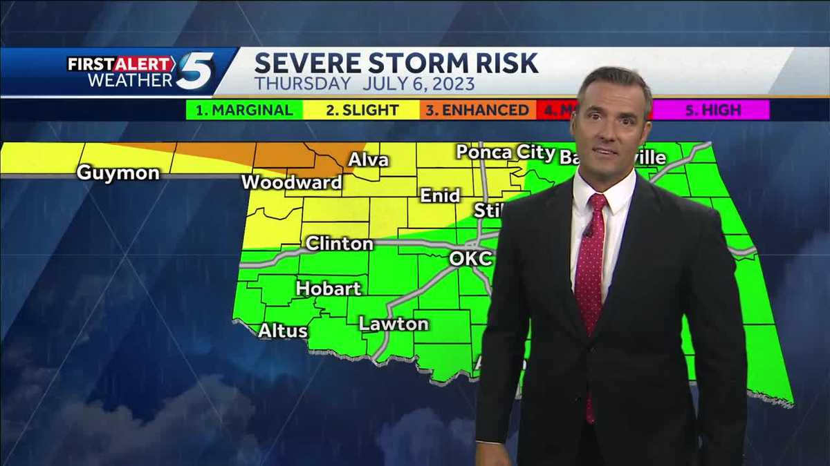 FORECAST: Storms likely Thursday morning, some severe