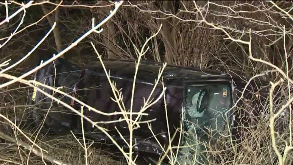 Car Crashes Over Hillside Into Embankment In Penn Hills