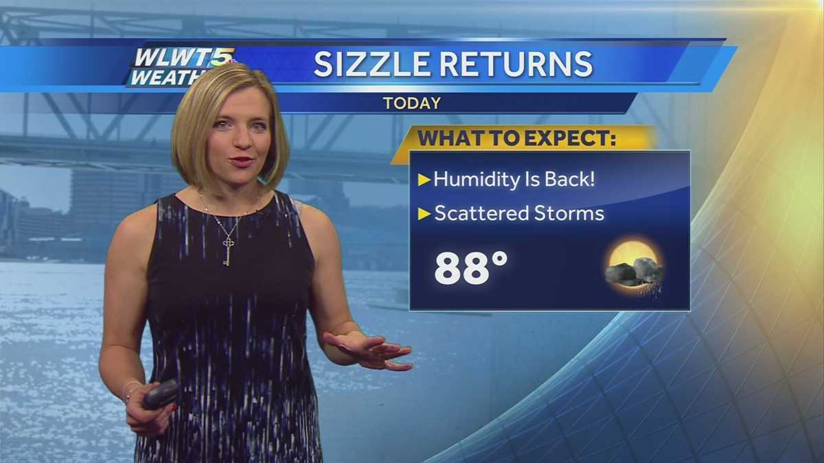 Two Shots at Storms Today