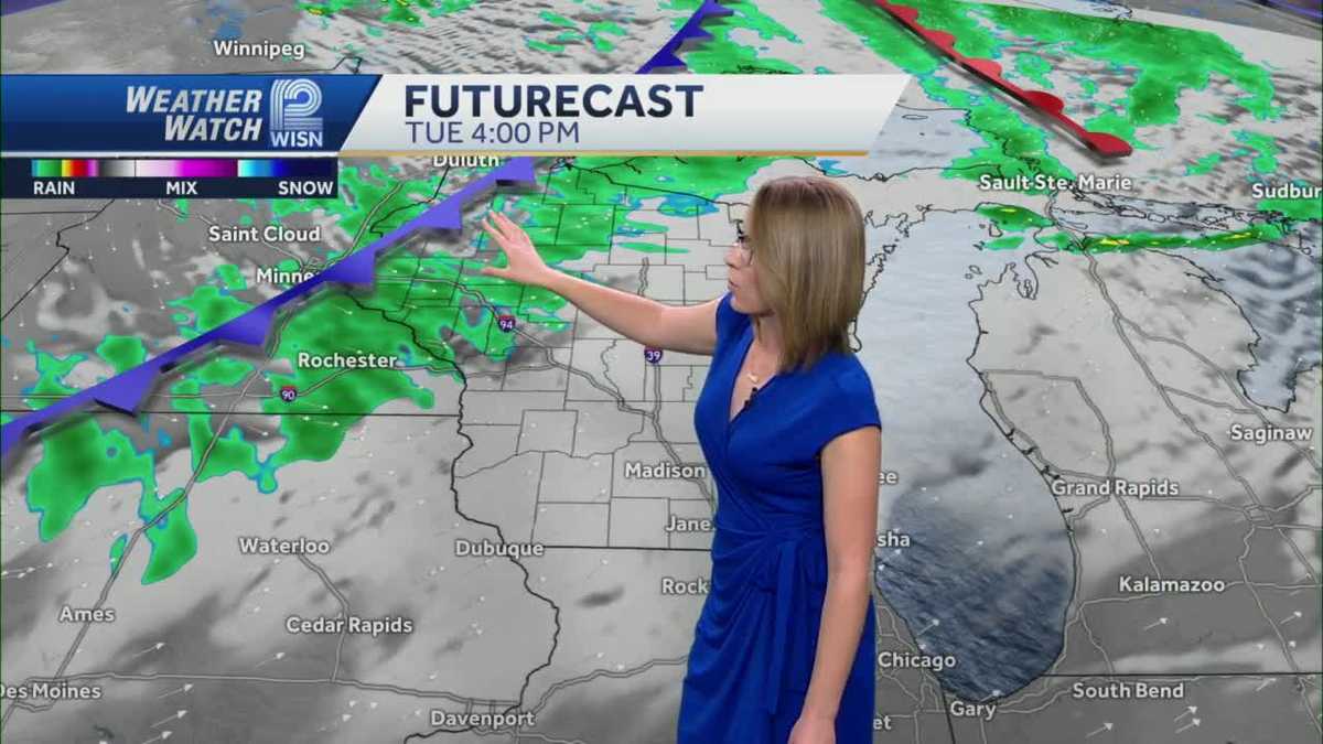 VIDEOCAST: Cooler weather & rain chances