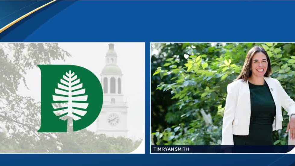 Dartmouth College names first woman president in school history