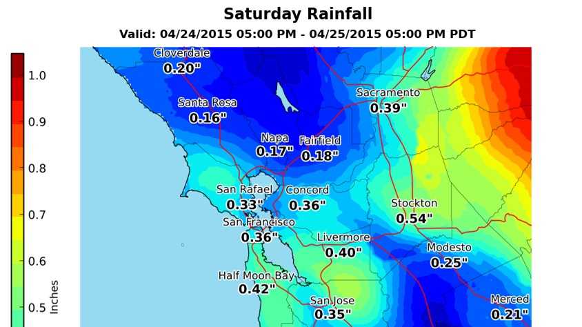 Start your Thursday with KSBW Weather from Lee 4.23.15