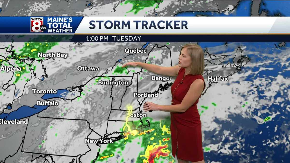 Isolated shower possible today, quiet start to the week Isolated shower possible today, quiet start to the week