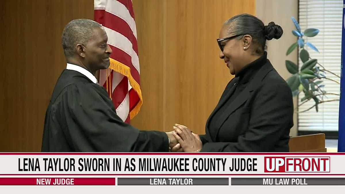 UPFRONT: Lena Taylor sworn in as judge