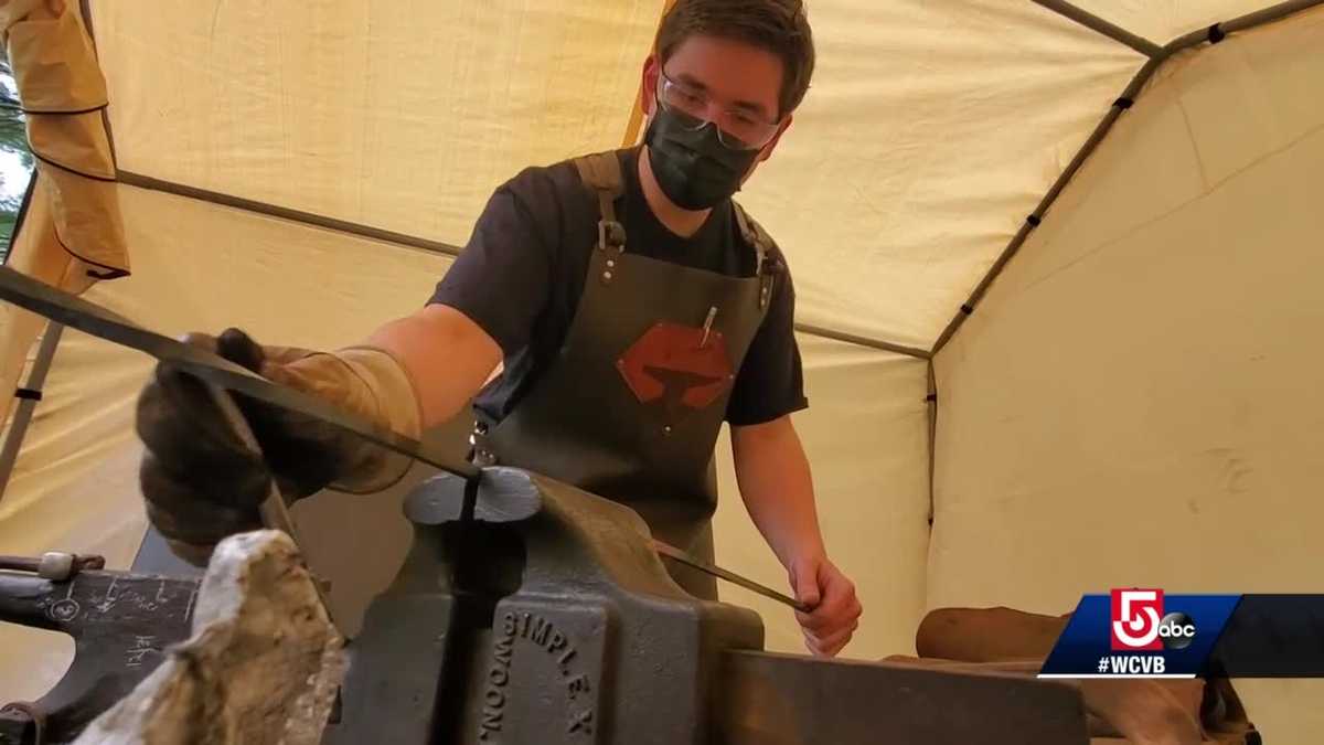 Forging ahead: Teen blacksmith balances own business, high school