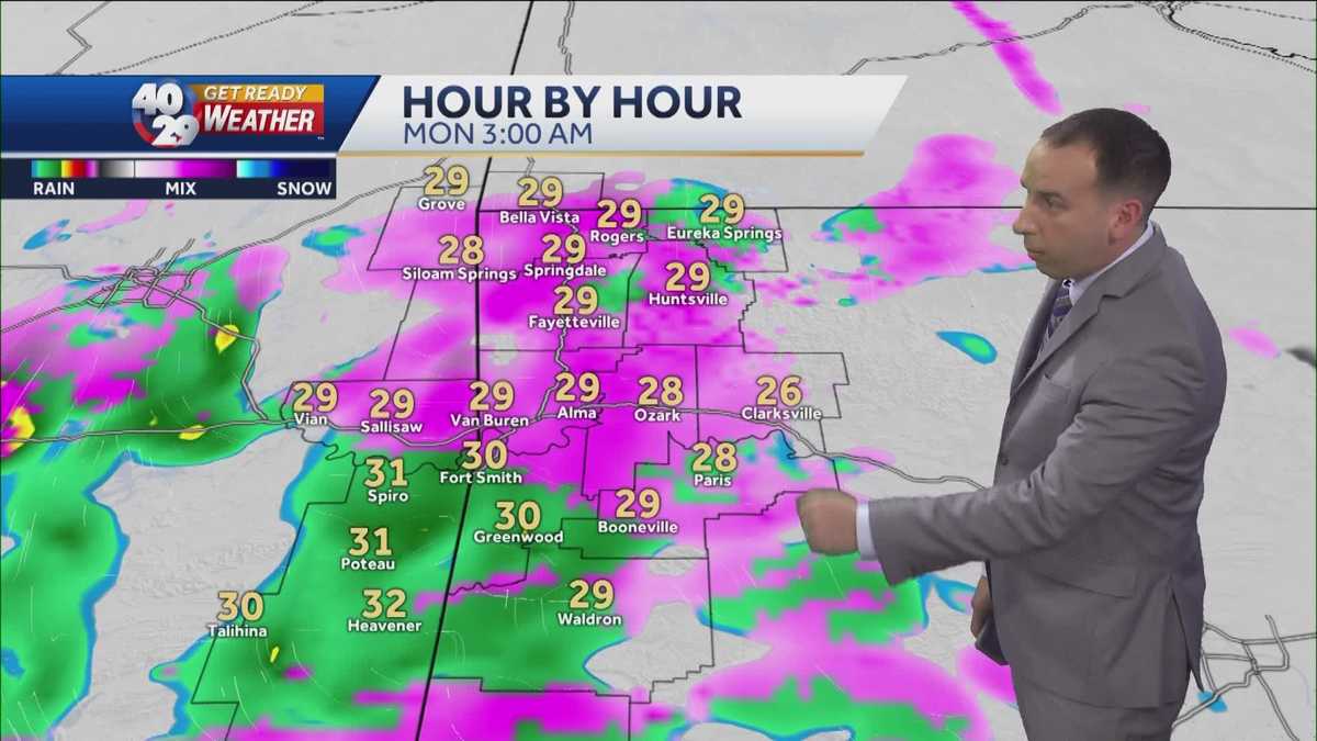 The calm before Monday's SEVERE DAY