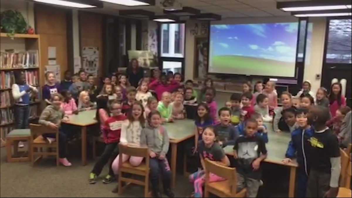 Wake up call: Lt. Peter M. Hansen School