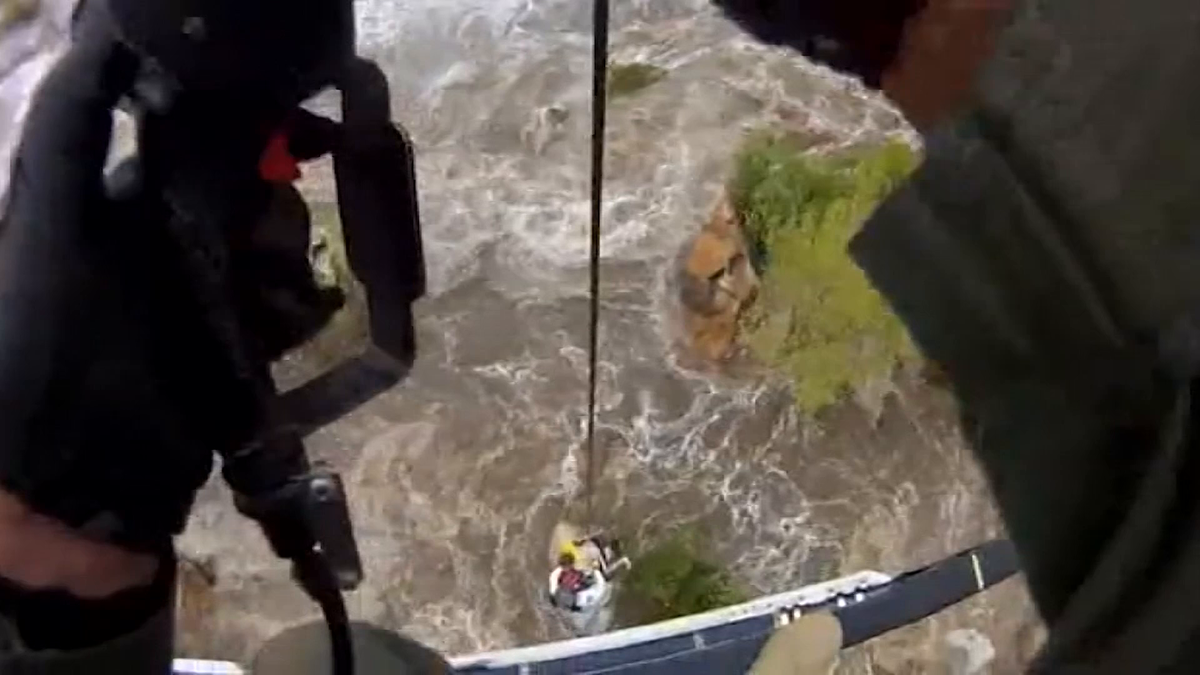 Incredible video: 4-year-old rescued from raging flood waters