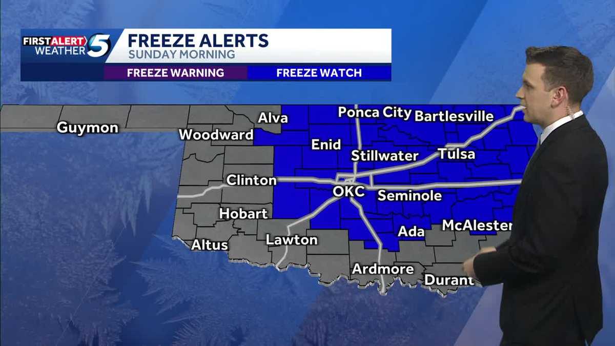 FORECAST: Freeze Alerts Tonight