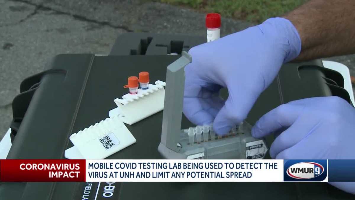 Mobile test lab helps detect COVID-19 at UNH satellite campuses