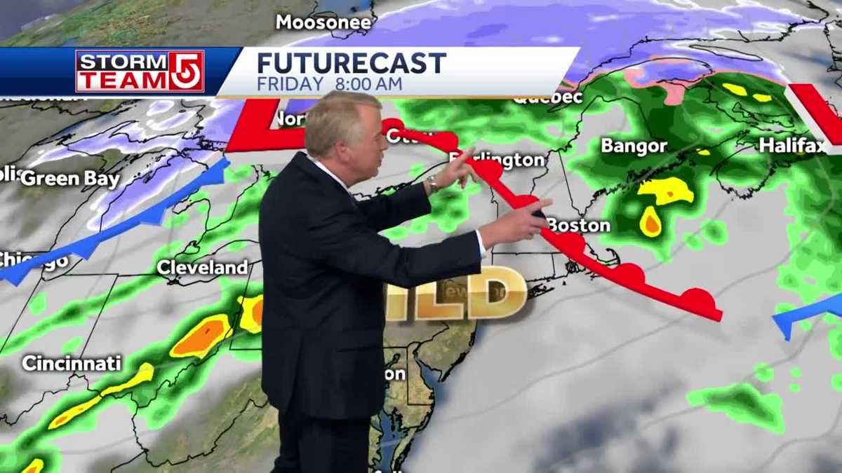 Video: Warm, storms possible from Friday system