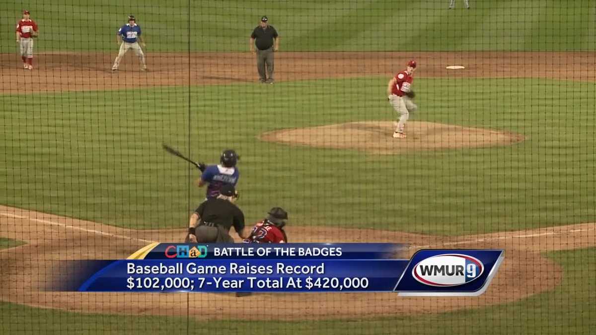 Battle of the Badges baseball game raises record amount