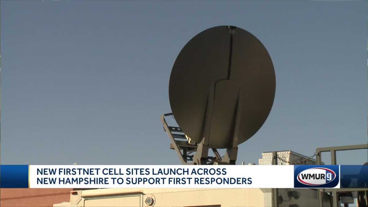New FirstNet cell sites launch across NH to support first responders