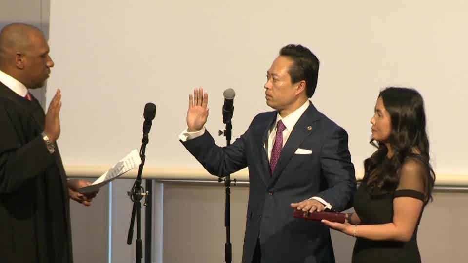 Thien Ho sworn in as new Sacramento County District Attorney