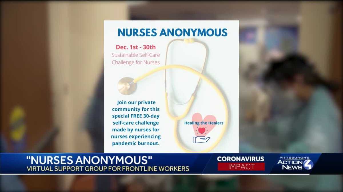 Local nurses organize 'Nurses Anonymous' online support group