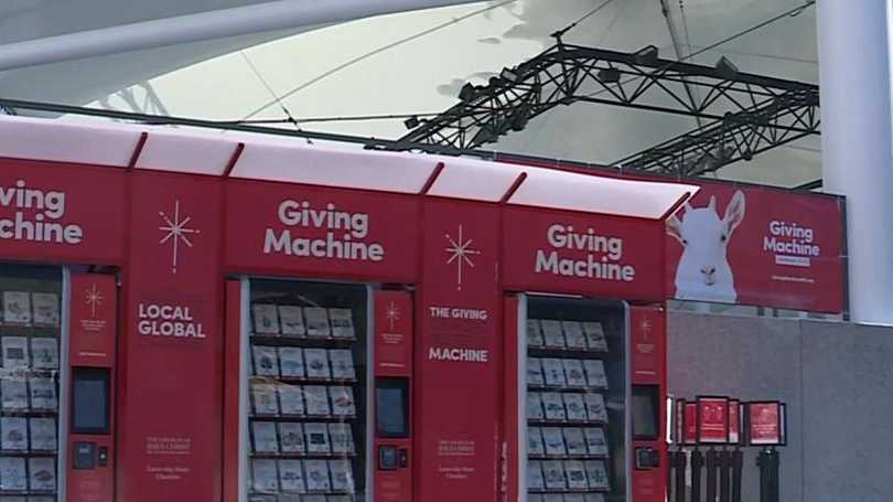 Kansas City Giving Machine charity vending machine returns to Crown Center