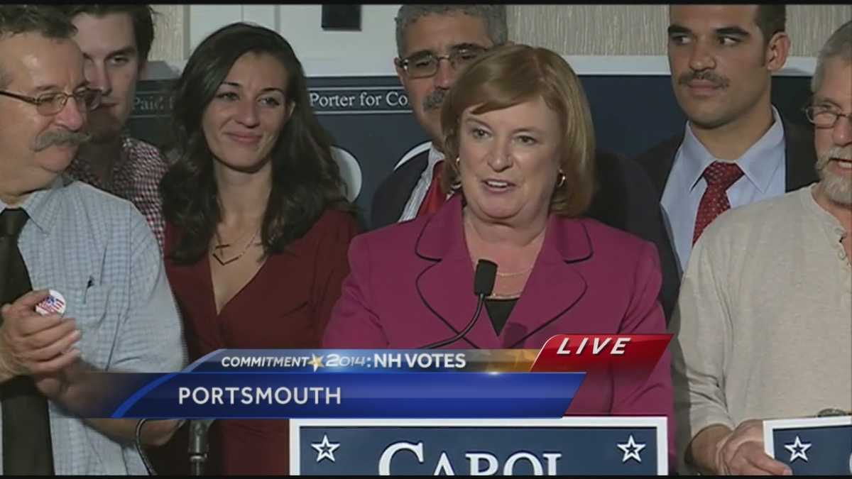 Raw Video: Carol Shea-Porter delivers concession speech
