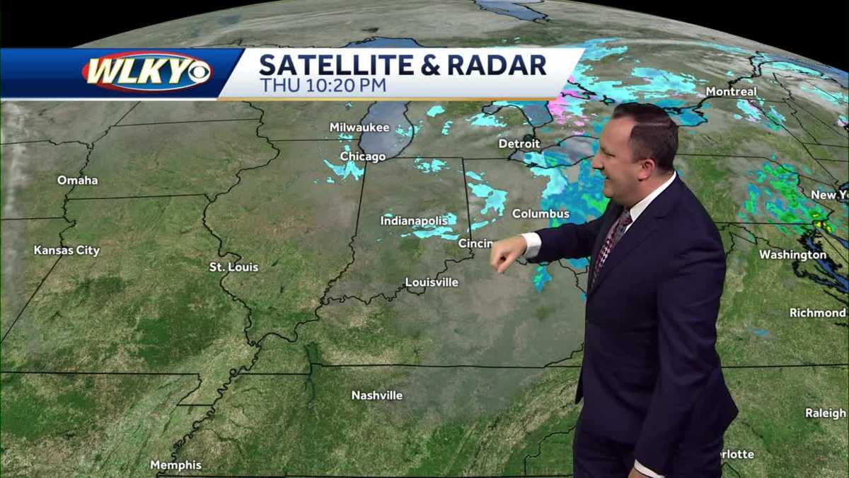 Seasonably cool on Friday