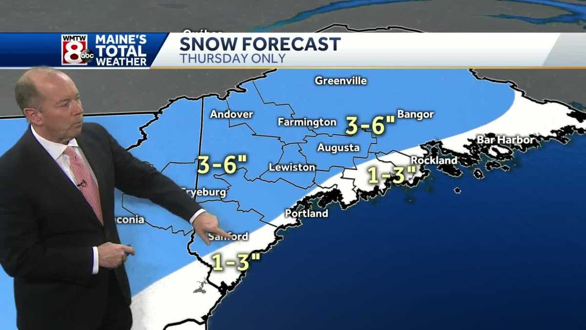 A two day storm begins tomorrow morning.