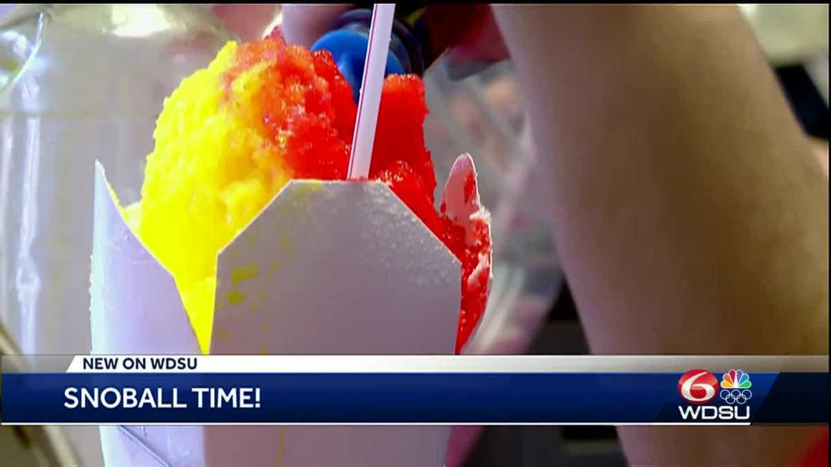 Snoball season takes over New Orleans area
