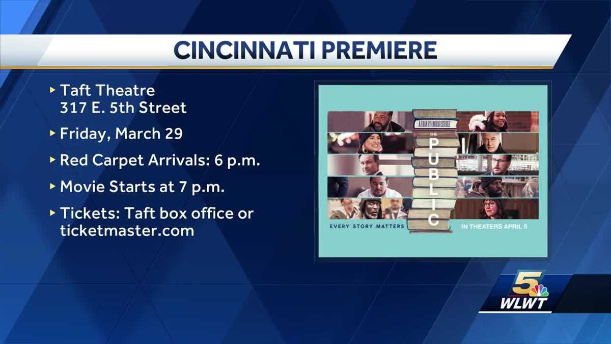 New film The Public, which shot at the downtown library, is premiering ...