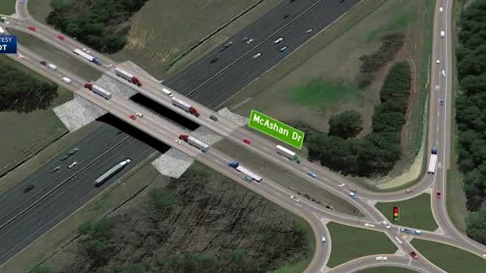 Roadwork begins on Jefferson County's first diverging diamond interchange
