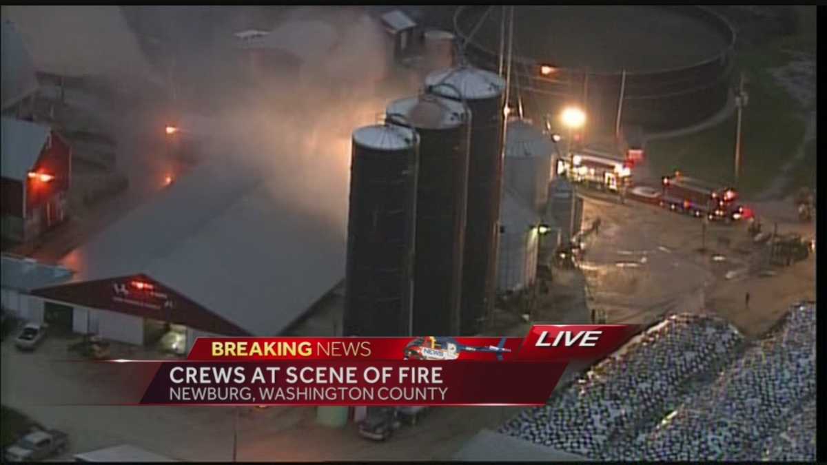 Firefighters respond to smoke at Roden farm