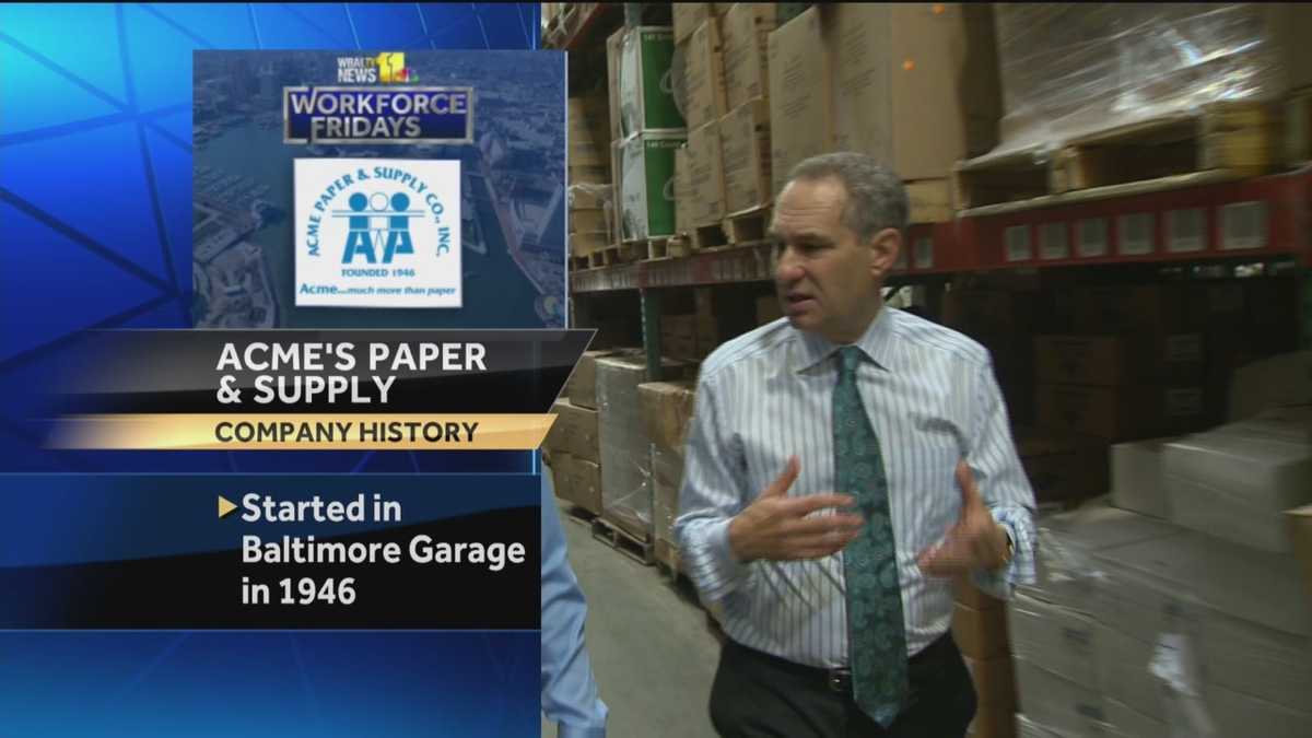 Workforce Friday: Inside Acme Paper & Supply