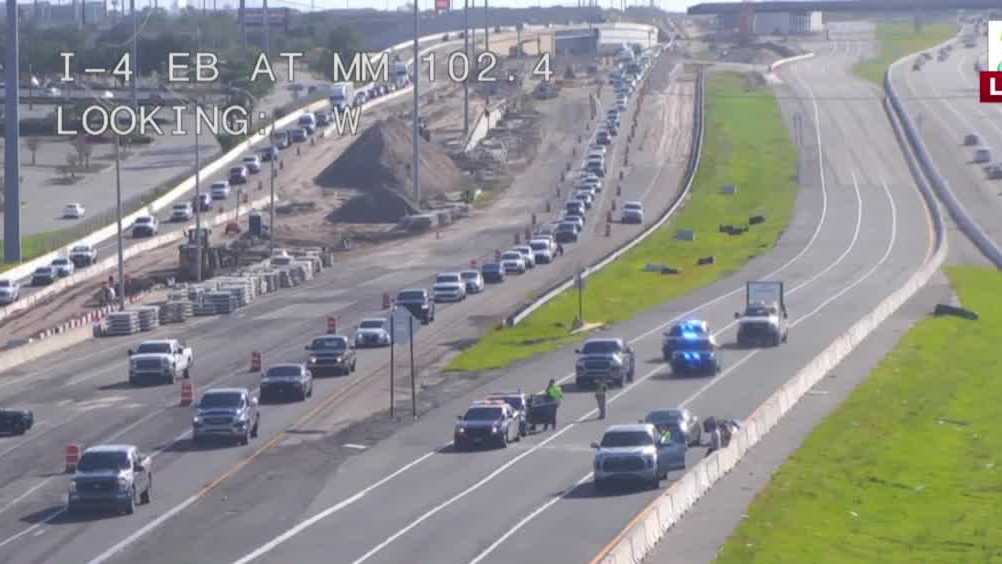 I-4 eastbound in Seminole County closed due to deadly crash