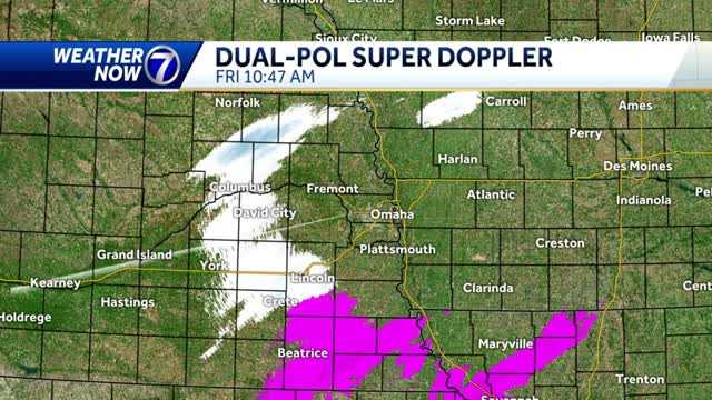 Moderate snow, strong winds and falling temperatures Friday afternoon