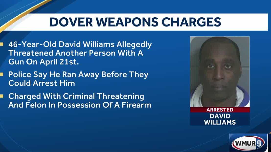 Dover man arrested for threatening another person with gun, police say