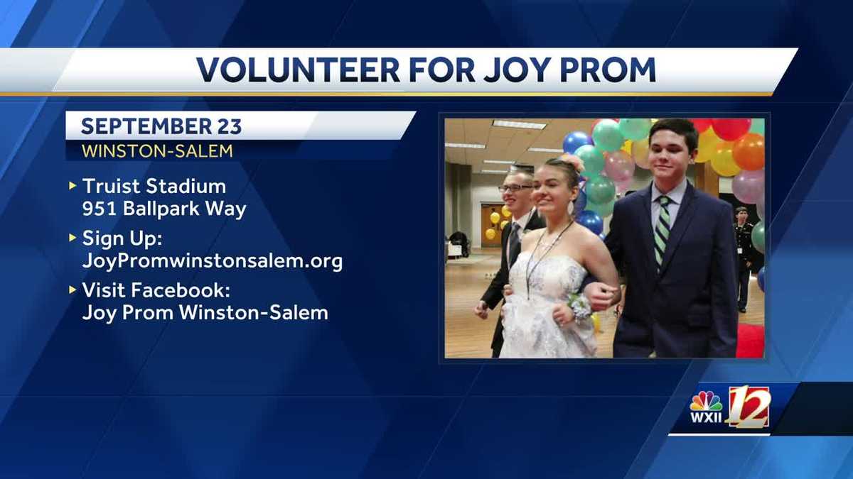 Volunteers needed for Joy Prom Winston-Salem 2023
