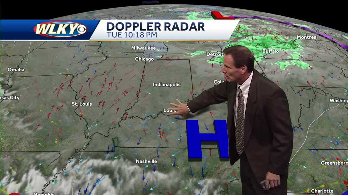 Warmer weather heading our way... until the weekend