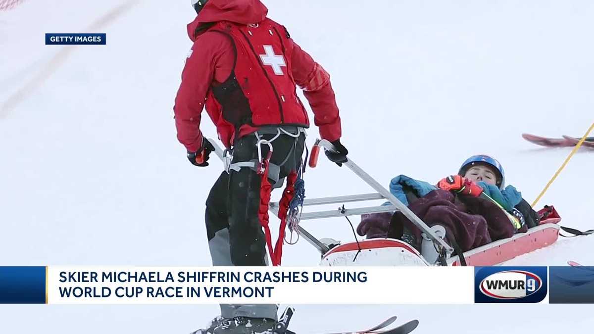 Mikaela Shiffrin suffers abdominal puncture wound but no bone or ...