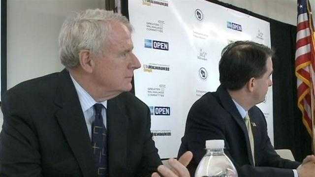 Barrett, Walker work together on job initiative