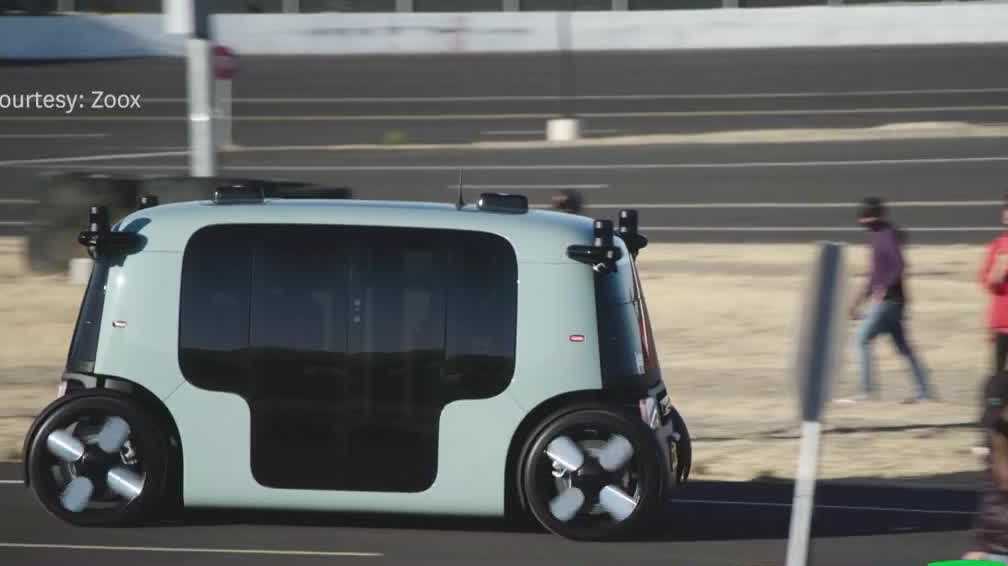 Before Vegas crash, a Zoox robotaxi was involved in a crash in SF