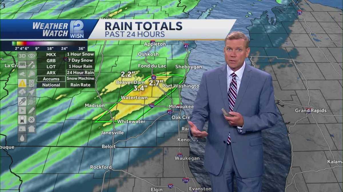 Videocast: Sunshine Returns Thursday After Stormy Wednesday Night