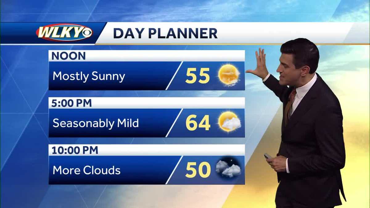 Mostly Sunny And Warmer Friday